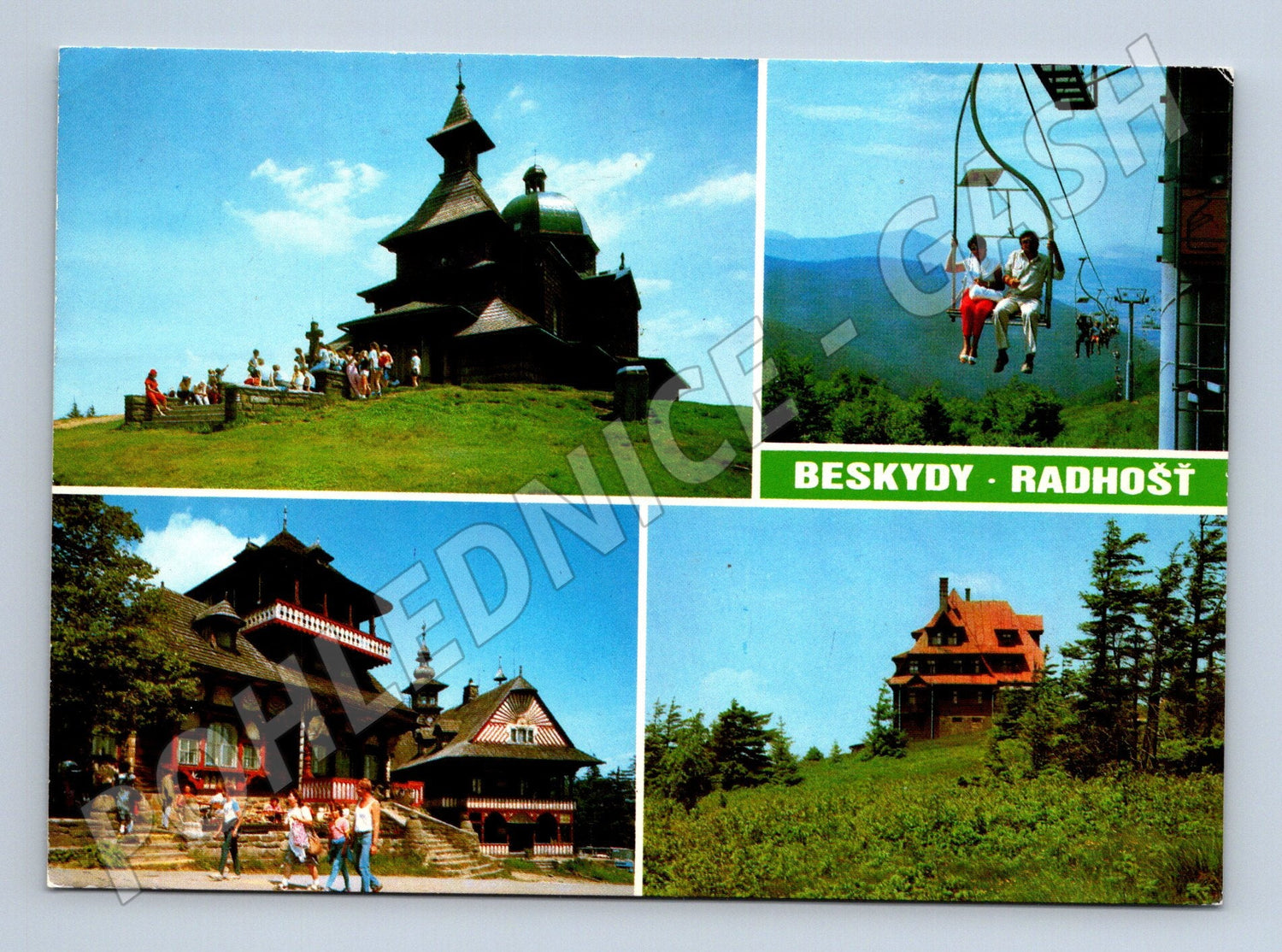 Pohlednice Beskydy: Radhošť, Pustevny a moravské hory – Gash